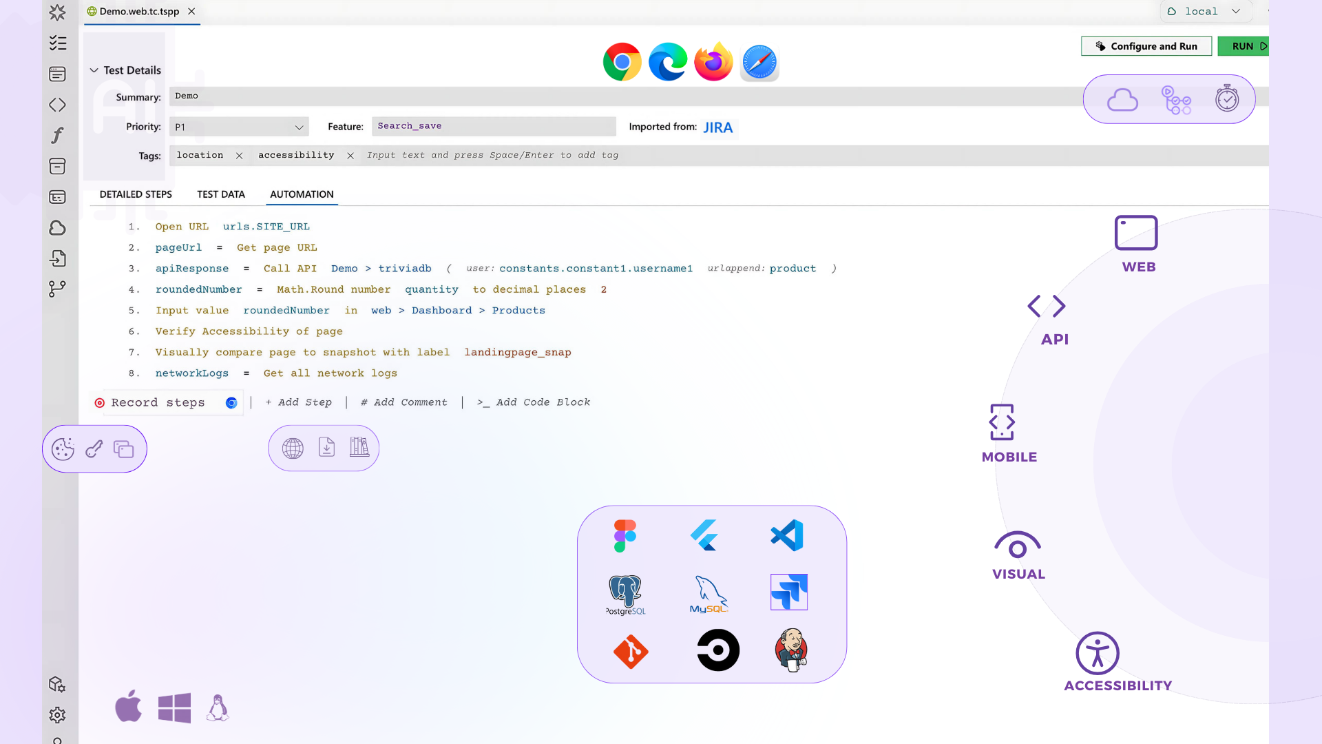 DevAssure | Test Automation Platform