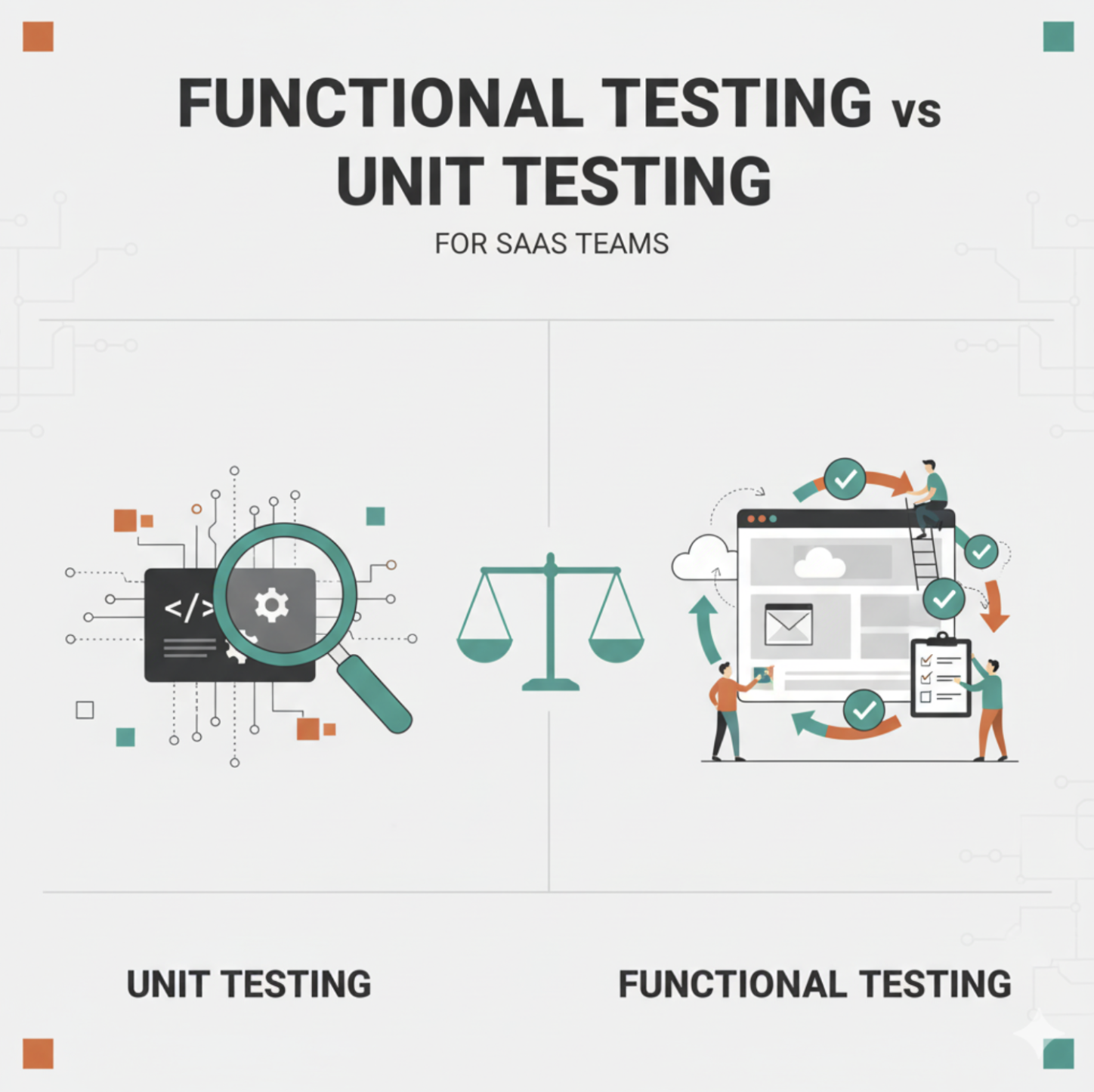 Functional Testing vs Unit Testing - A Practical Guide for SaaS Teams ...